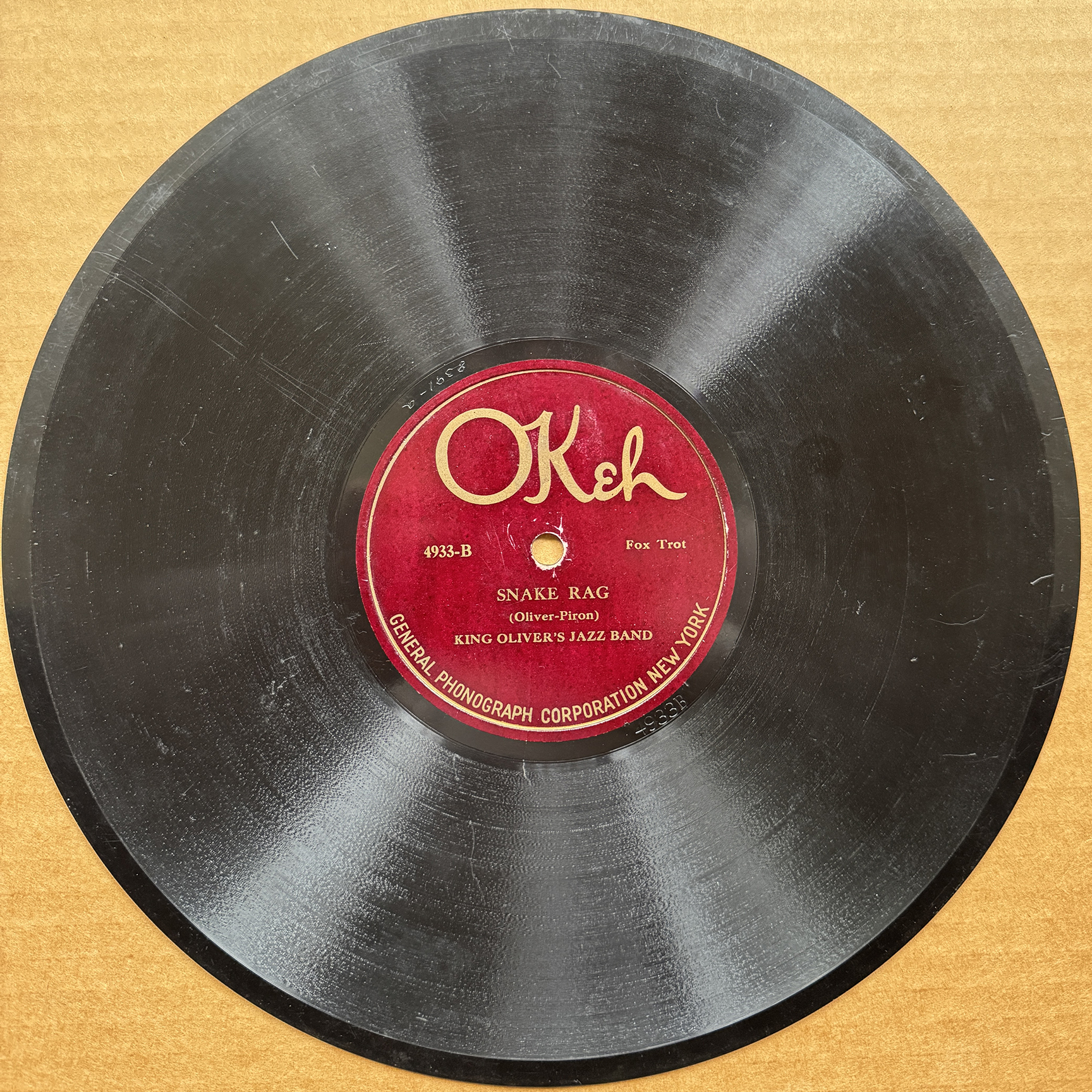 King Oliver's Jazz Band - Venerable Music