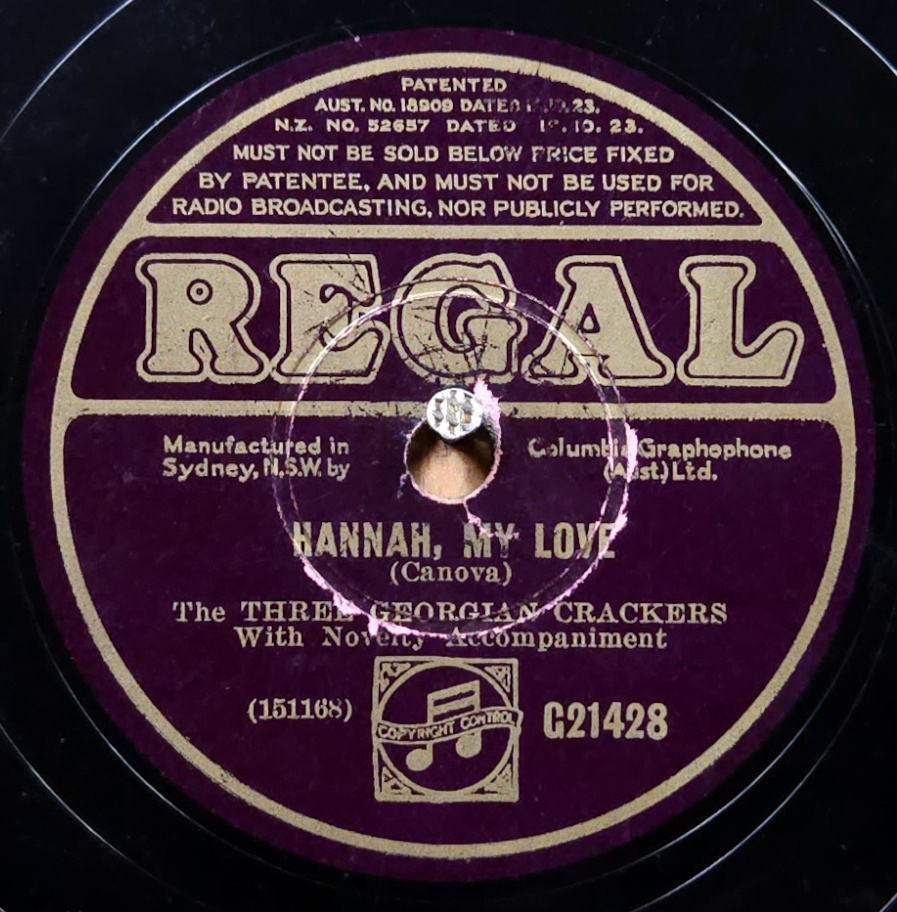 Three Georgia Crackers - Venerable Music