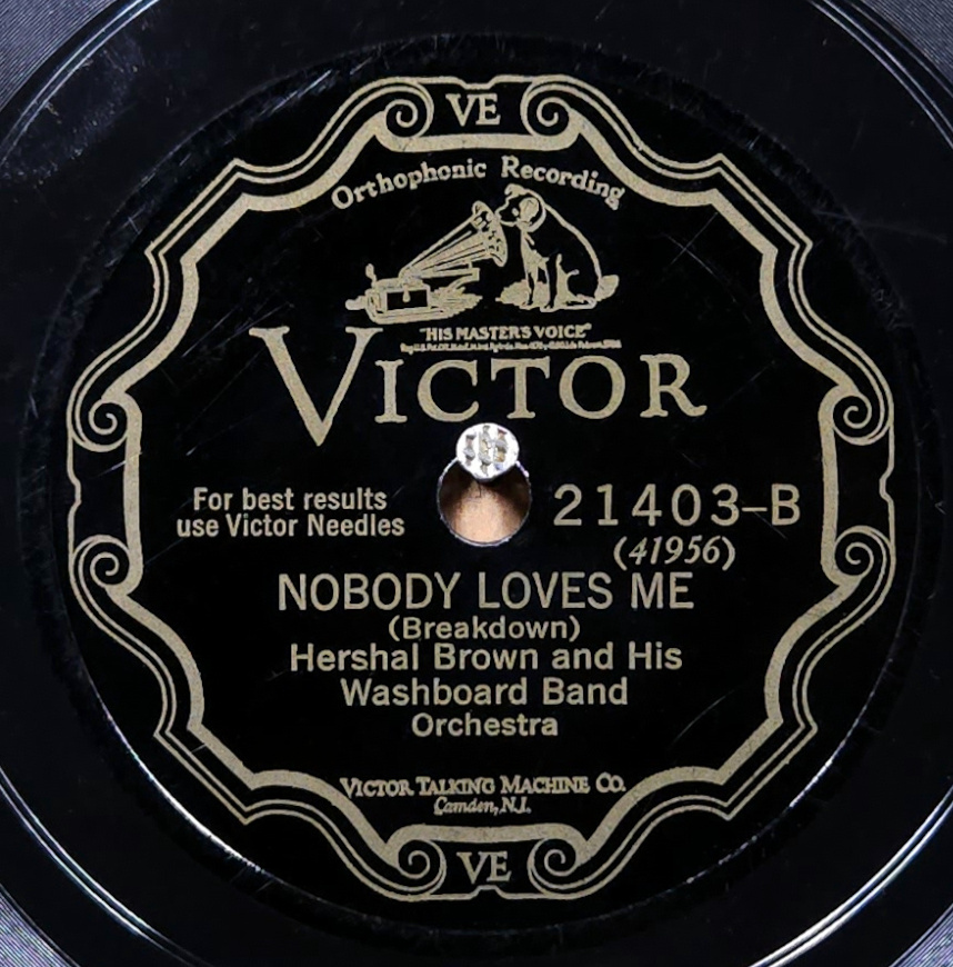 Hershal Brown & His Washboard Band - Venerable Music