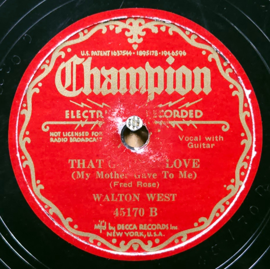Walton West - Venerable Music